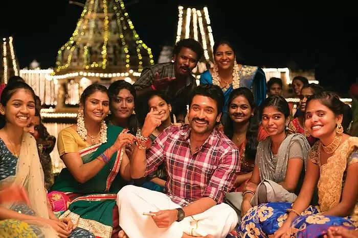 etharkkum thunithavan movie surya own voice telugu dubbing
