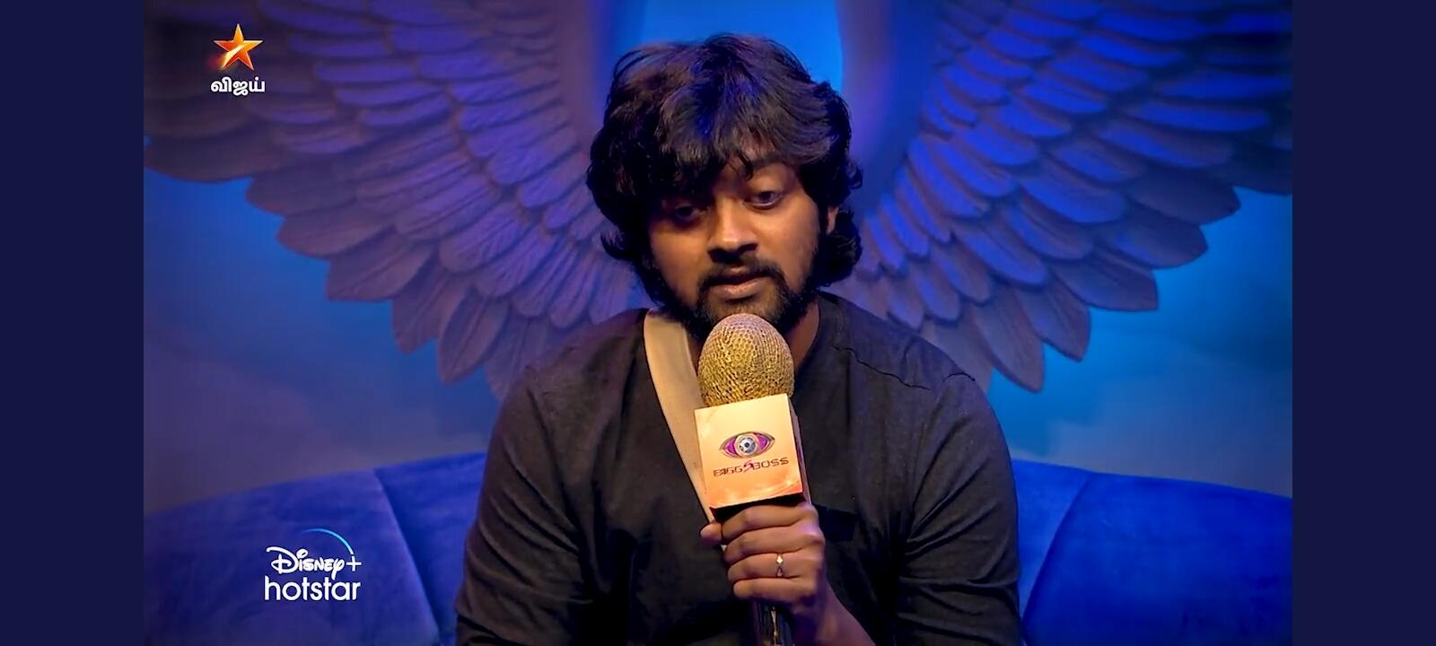 bigboss season 5 raju speak golden mike task