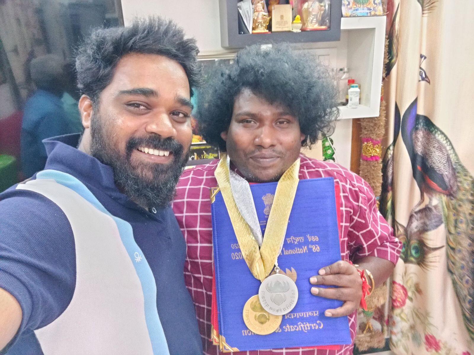 Mandela movie director Madonna aswin meet actor Yogibabu