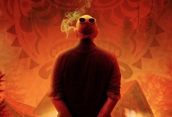 Sathyaraj Angaaragan movie first look poster